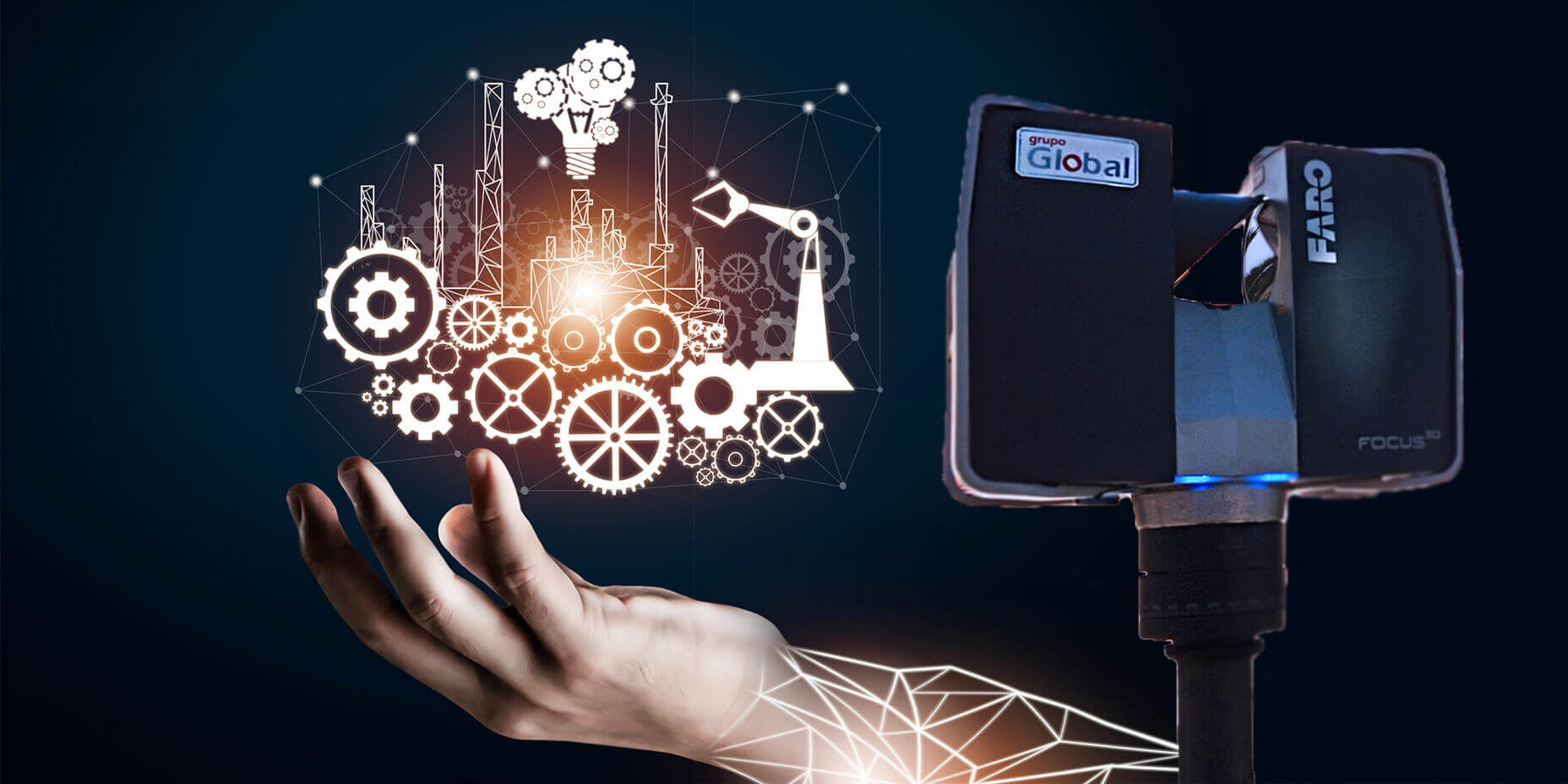 Escáner e impresora 3D para escaneado de prototipos